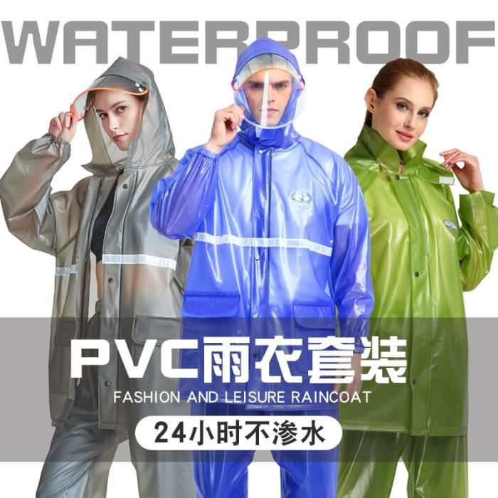 Couleur B taille M Pantalon de pluie imperméable pour moto adulte ...