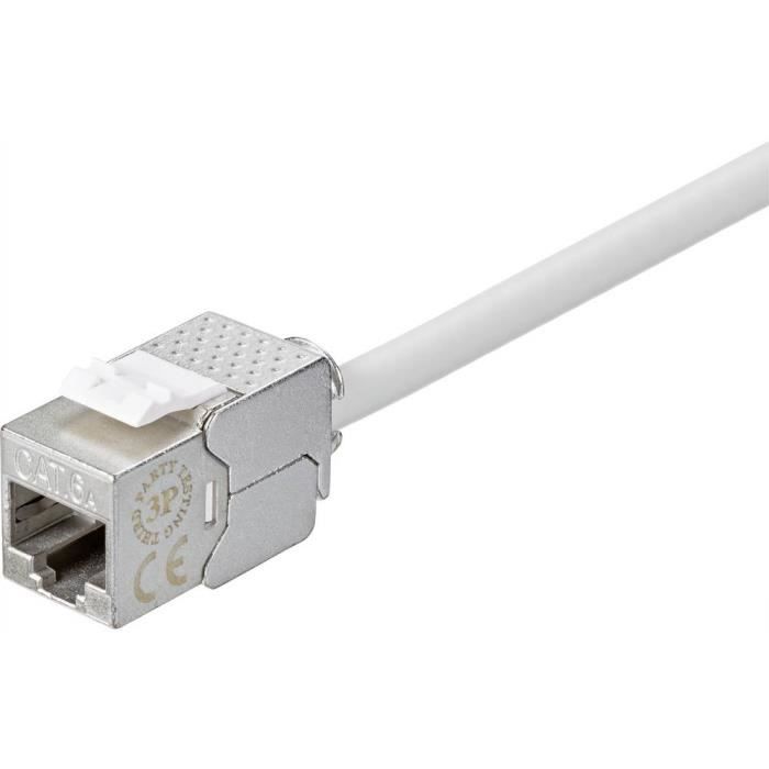 Module RJ45 encastrable - RENKFORCE - RF-4531196 - Keystone - CAT 6a ...
