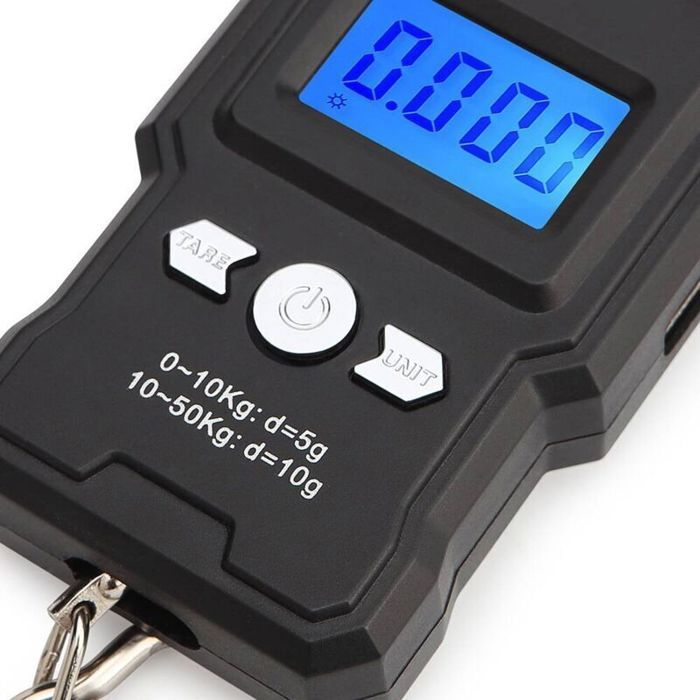Balance de pêche électronique - ZOR® - 50kg - Écran LCD rétroéclairé ...