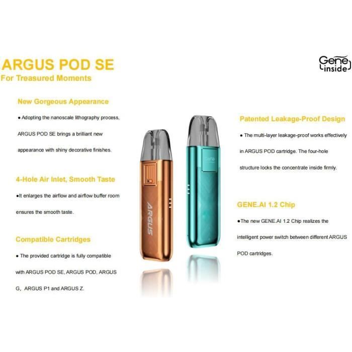 Argus Pod SE Kit |Original VOO‘POO Argus Pod SE Kit 18W Built-in 800mAh ...