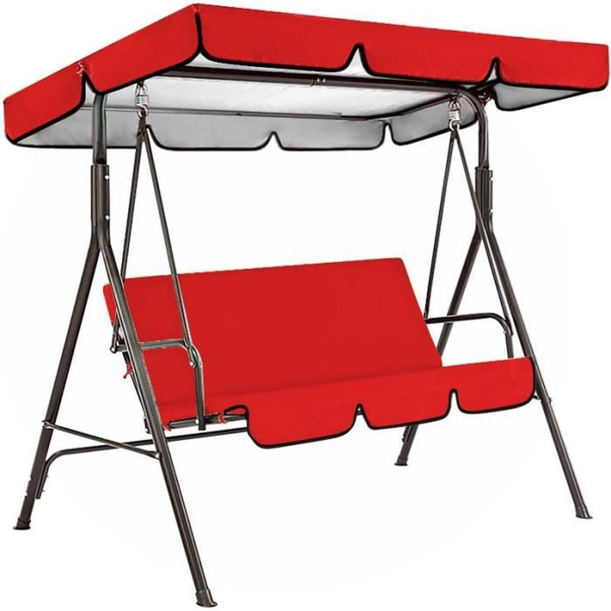 Toit de Rechange Imperméable pour Balancelle de Jardin 3 Places,Toit ...