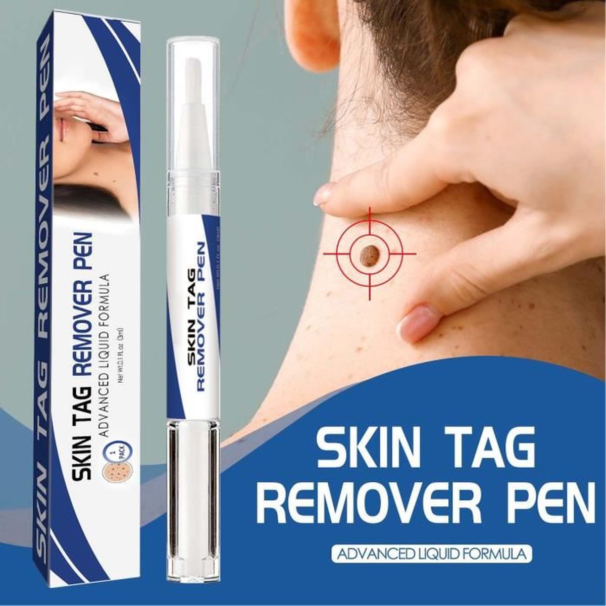 BEA 2pcs Stylo pour l'élimination des verrues Anti Verrue Grain de ...