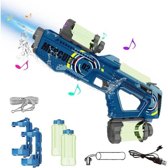 Pistolet A Eau Electrique, Puissant Automatique Water Gun Adultes ...