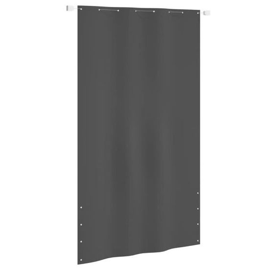 GXU® Écran de balcon Anthracite 140x240 cm Tissu Oxford 84530 ...