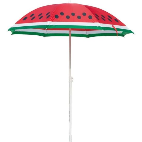Parasol de plage - YOKULI - Modèle Fruit Pastèque - 180 cm - Inclinable ...