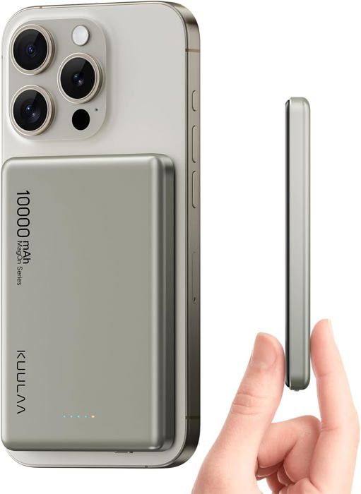 Batterie ExterneMini Power bank Magnétique sans Fil 10000mAh 20W Power ...