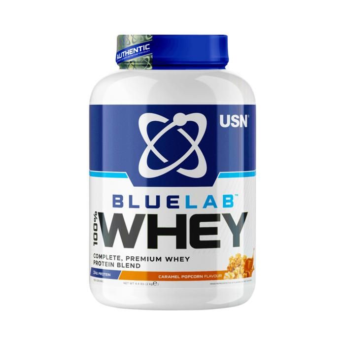 Blue Lab Whey 2000g Popcorn au caramel USN Proteine - Cdiscount Sport