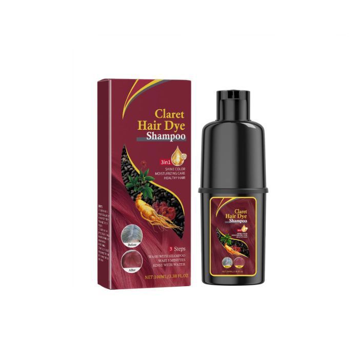 Shampooing Colorant Rouge, Pour Couleur Intense Et Durable, Hair Dye ...