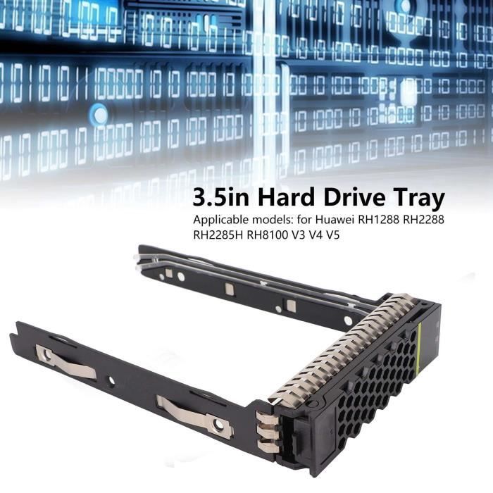 Plateau de plateau de disque dur SAS SATA Plateau de disque dur 3.5in ...