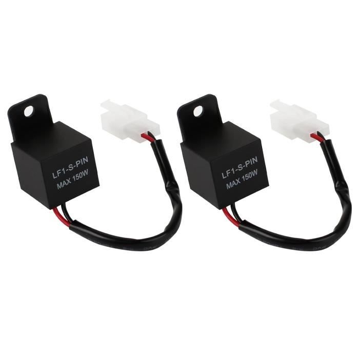 2Pcs Relais Automobile 12V Relais 12V Relais Auto 12V Clignotant Relais ...