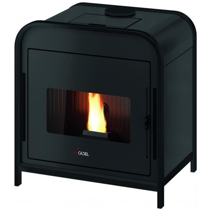 POELE PELLETS CADEL 7020006 FRAME3 UP NOIR - Cdiscount Bricolage