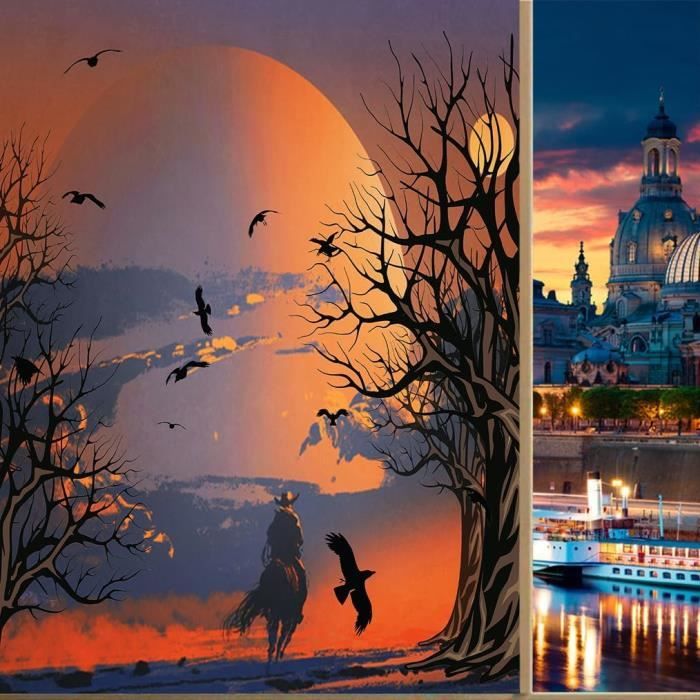 Abstrait Western Cowboy Film Occultant Pour Fenêtre Film Occultant ...