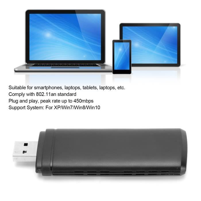 Routeur sans fil Carte réseau sans fil 5G Dual-Band USB Desktop ...