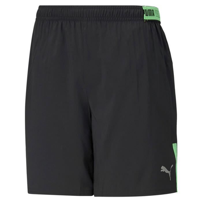 PUMA Short de Course tissé 18-cm Homme Puma Black L - Cdiscount Sport