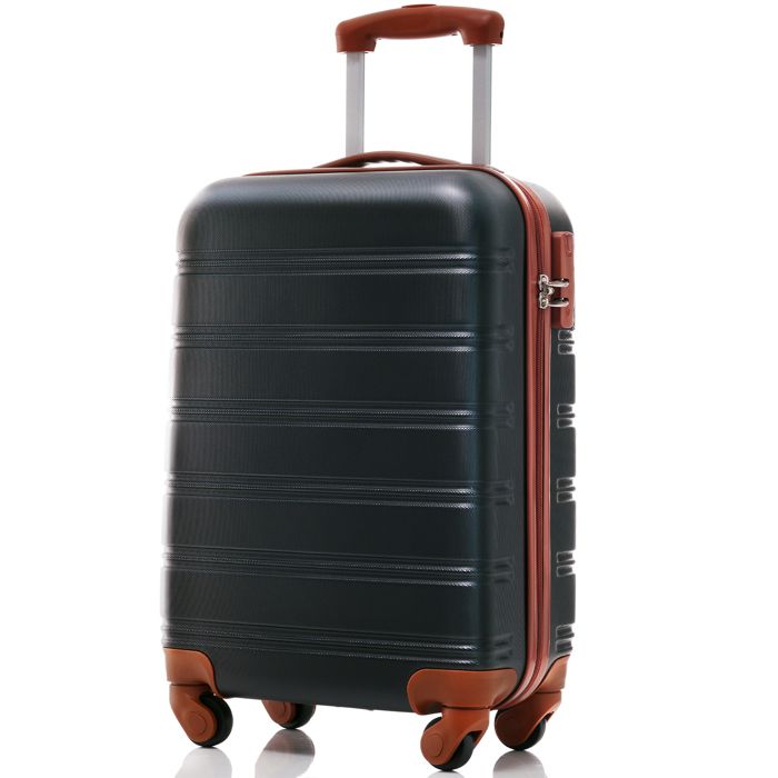 Valise Petite à Coque Rigide - FOTOPRO - 55cm - ABS - 4 Roulettes ...