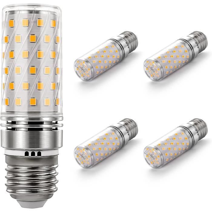 Ampoules Led E27 Maïs,7W Blanc Chaud Remplacement D'Ampoule Halogène 70W,3000K,Pas De Variateur ...