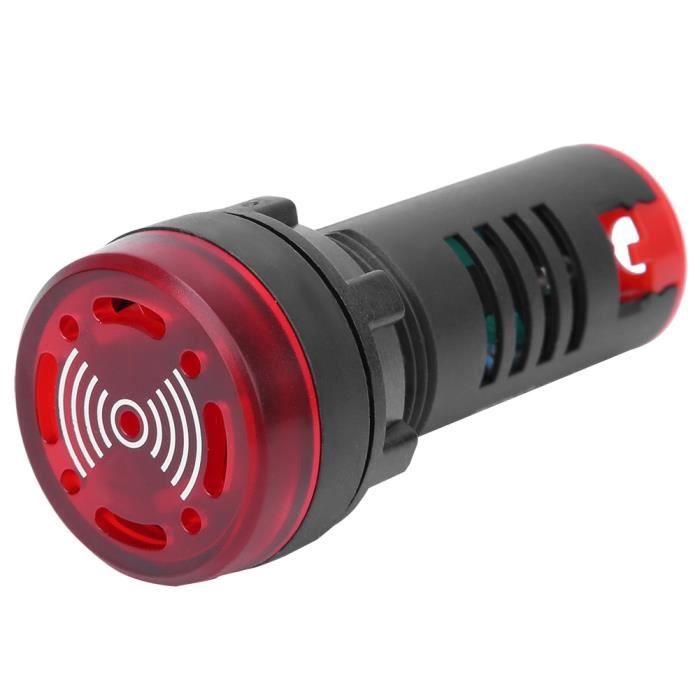 Buzzer Flash Buzzer LED rouge AC / DC12V BERM Instrumentation tour CNC ...