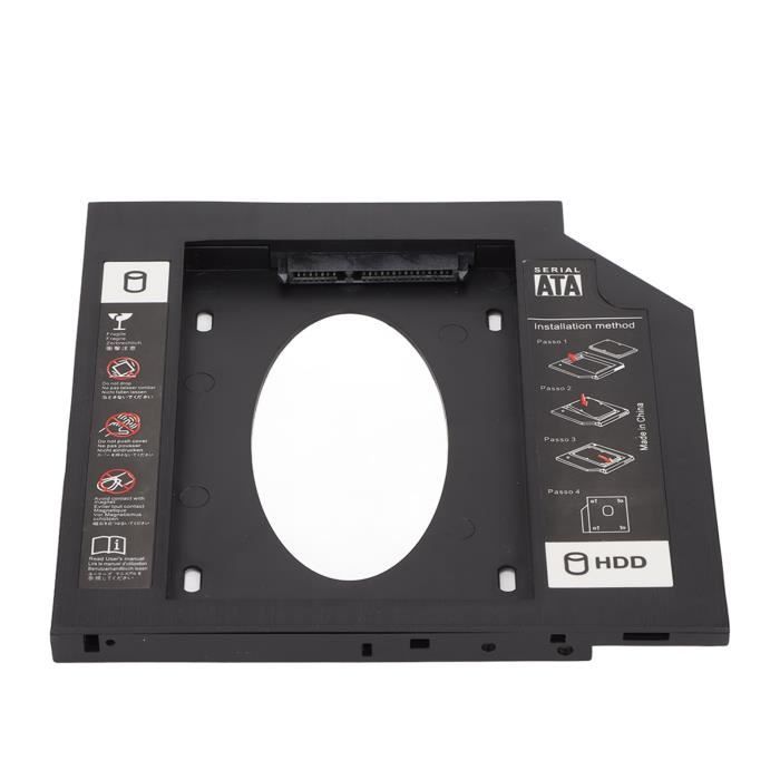HDD Caddy - SURENHAP - 2.5in SATA - 9.5mm - Double canal - Dissipation ...