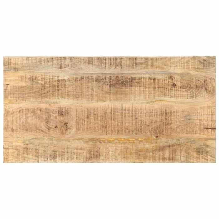 Dessus de table en bois de manguier massif - VIDAXL - Rectangulaire - 4 ...