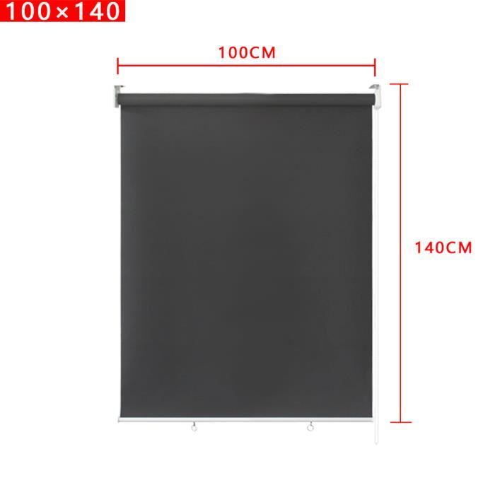 Store déroulant vertical - YUENFONG - 100 x 140 cm - Protection UV ...