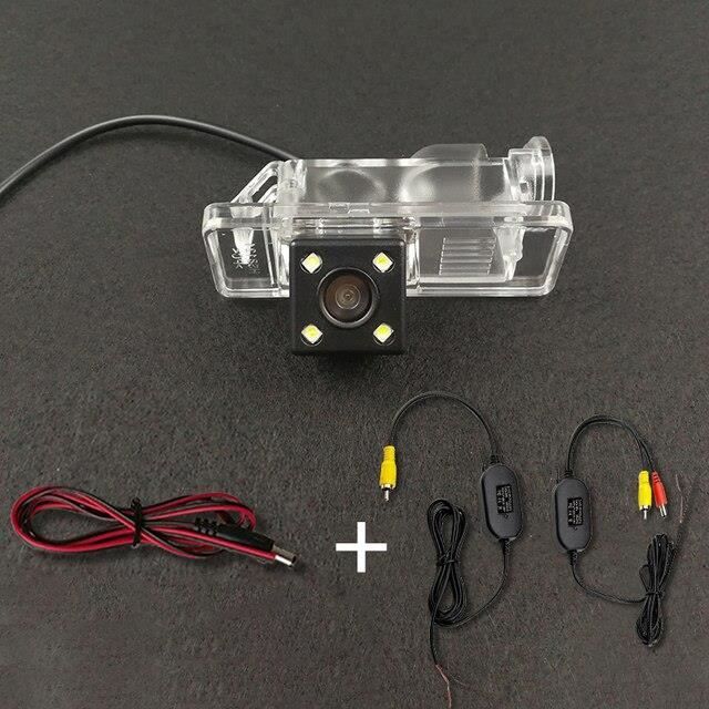 CAMERA DE RECUL,4 led wireless kit--caméra de voiture CCD dynamique ...