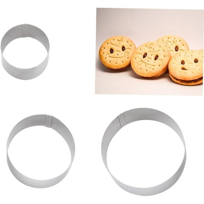 6 Pièces Moule À Gâteau Cakesicles Moule Cercle Cutter Cookie Moule ...