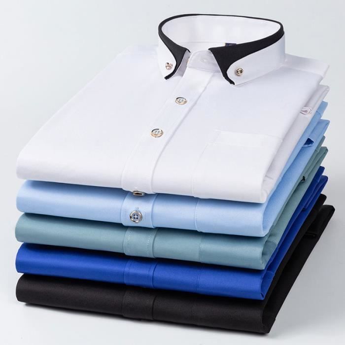Chemise habillée - [MARQUE] - [Modèle] - Manches longues - Col chemise ...