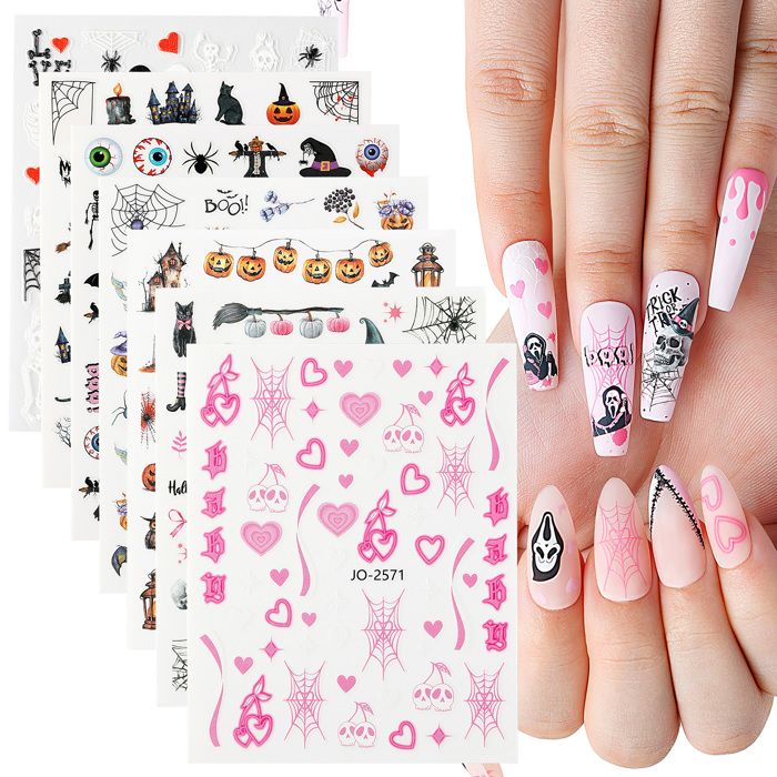 Gel nail art stickers store