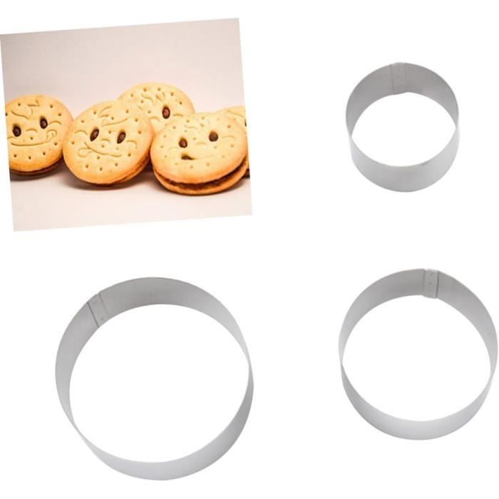 6 Pièces Moule À Gâteau Cakesicles Moule Cercle Cutter Cookie Moule ...