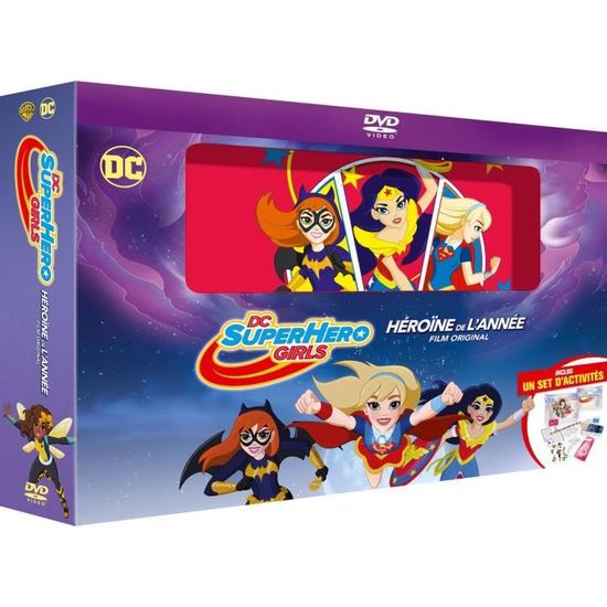 Coffret DC Super Heroes Girls - Film original - En DVD - Cdiscount DVD