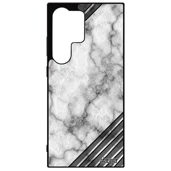 Coque marbre Samsung S24 Ultra silicone caoutchouc design moderne ...