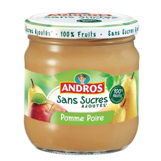 Pomme poire sans surcre ajouté 410g - Cdiscount Au quotidien