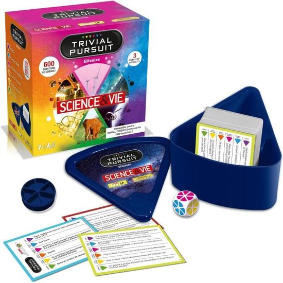 Trivial Pursuit Science Et Vie Jeu De Société Format Voyage A Partir De ...