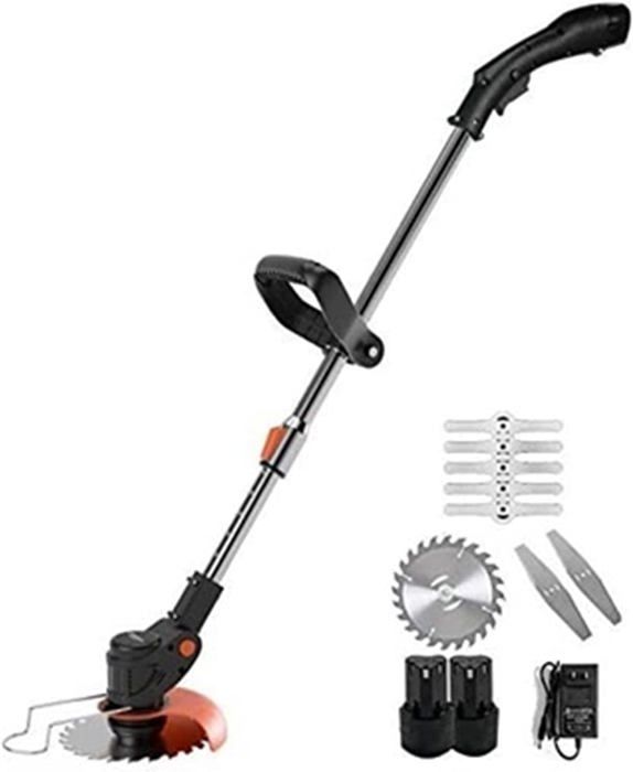 Coupe-Bordures sans Fil, Coupe-Herbe électrique avec Lames en métal ...