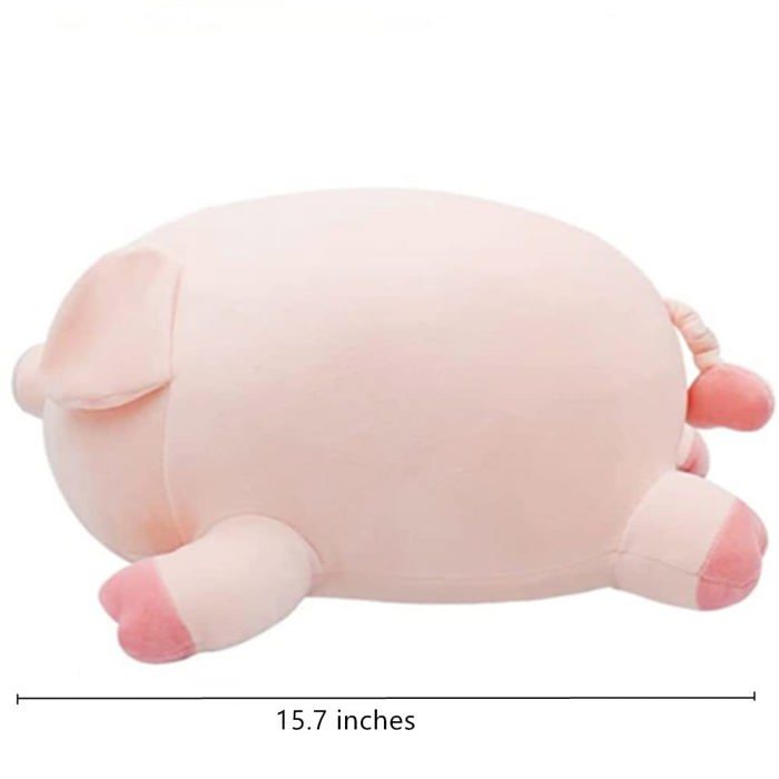Mignon 15,7 pouces Chubby Pig Plush Toy Pig Doll Cushion Toys Soft ...