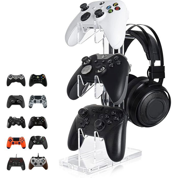 HENF-Support pour Casque et Manette de Xbox Series X PS4 PS5 Switch ...