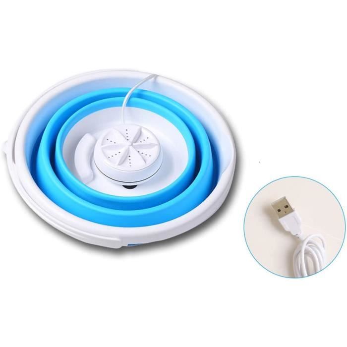 Machine à laver portable Mini Turbo avec baignoire pliable compact ...