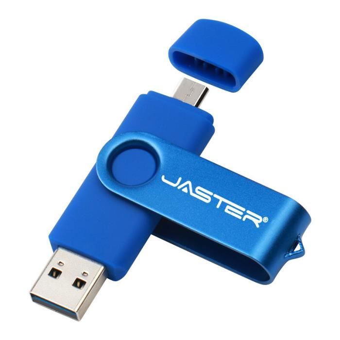 Clé USB - Blue - 4 GO - USB 2.0 - OTG - Haute vitesse - Cdiscount ...