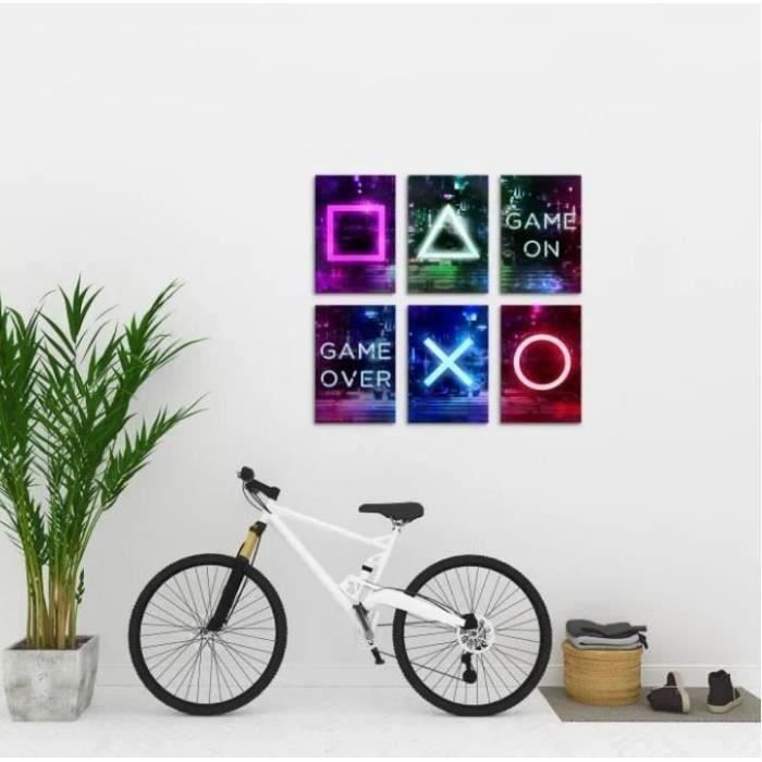 Tableau Décoration Murale Game Play 6 Sans Cadres 20x30 cm Impression ...