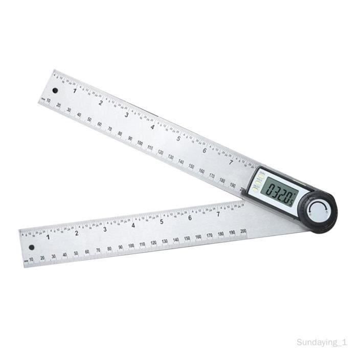 7inch/200mm Digital Angle Finder Mesure Outils de mise en page ...