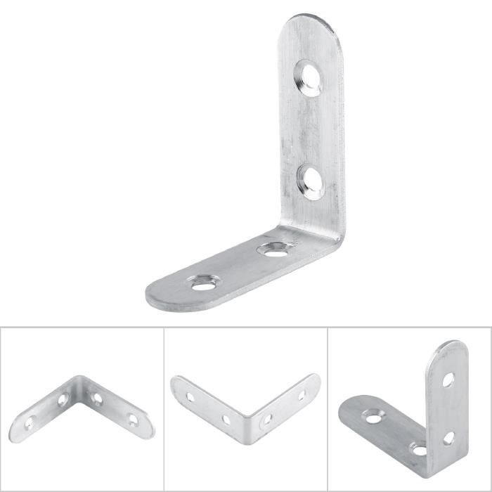 Cikonielf Support d'angle Attache de fixation de support à angle droit ...