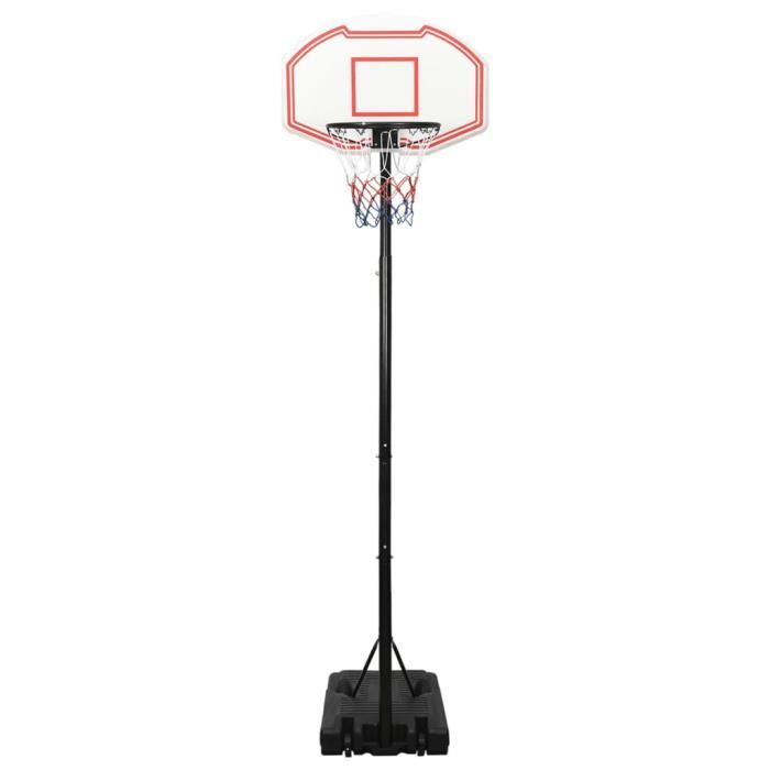 ER1680 Support de basket-ball Blanc 282-352 cm Polyéthylène 111680 ...