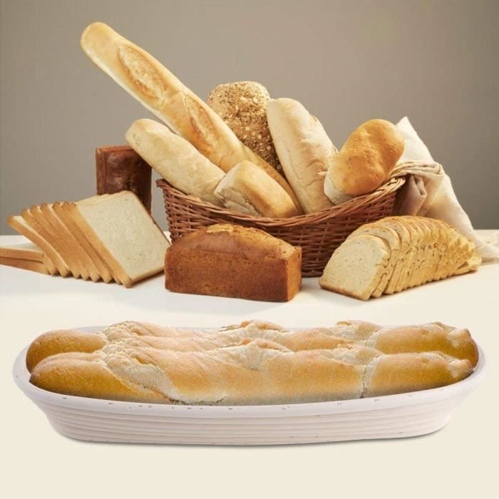 Fdit paniers de pain Paniers à pain à la main en rotin Paniers à pain ...