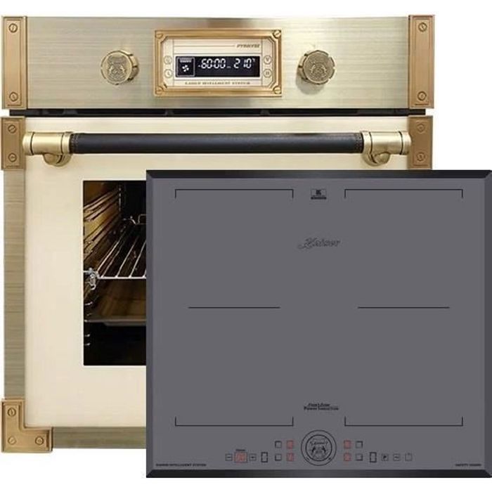Kaiser EH 6427 ElfAD Four à encastrer+KCT 6730 FIG Plaque de cuisson à ...