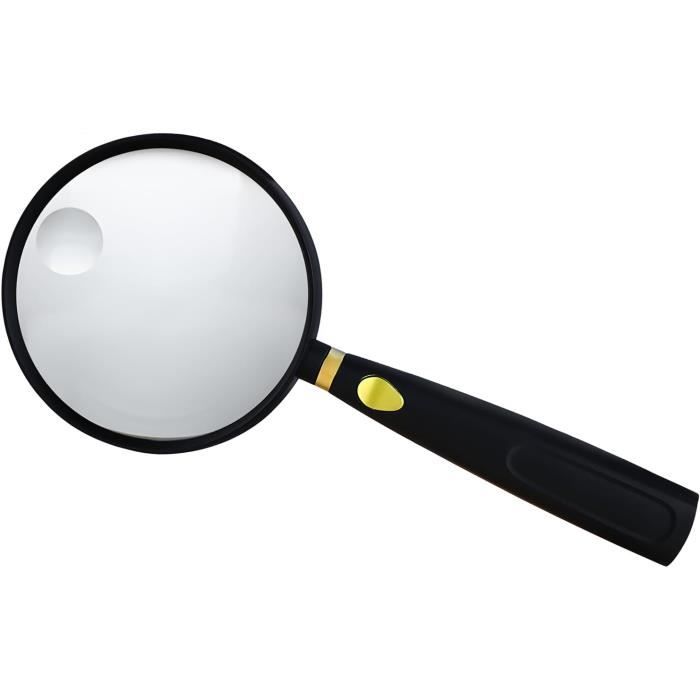 Loupe 2-13x Loupes Magnifying Glass Âgées Et Enfants Loupes 110mm pour ...