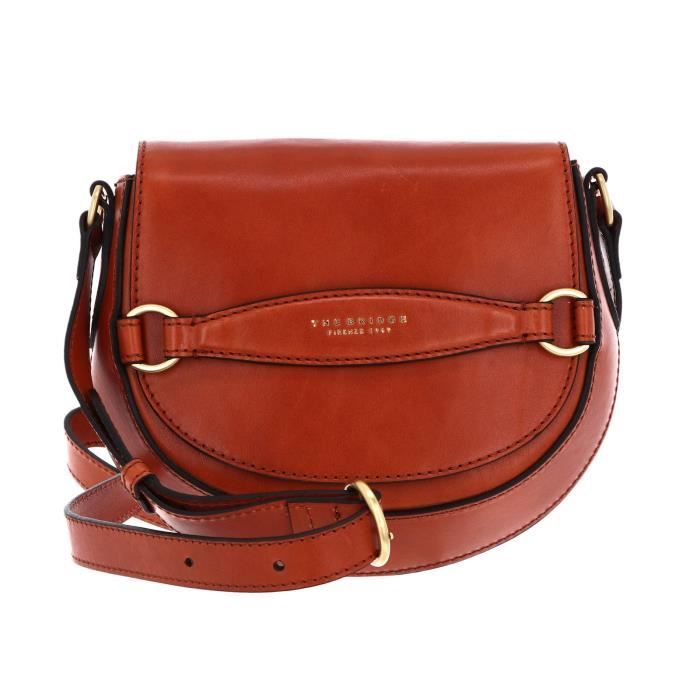 THE BRIDGE Bettina Crossbody Bag Rust / Oro [180314] - sac à épaule ...