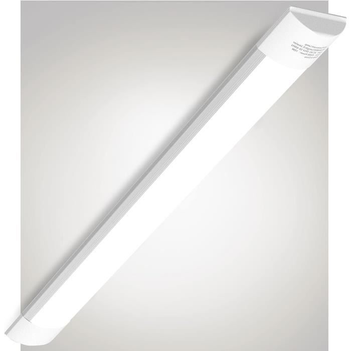 1Pcs* 120Cm Neon Led 40W Réglette Led Light - 4800Lm 4500K Blanc Neutre 47.24Inch Led Garage ...