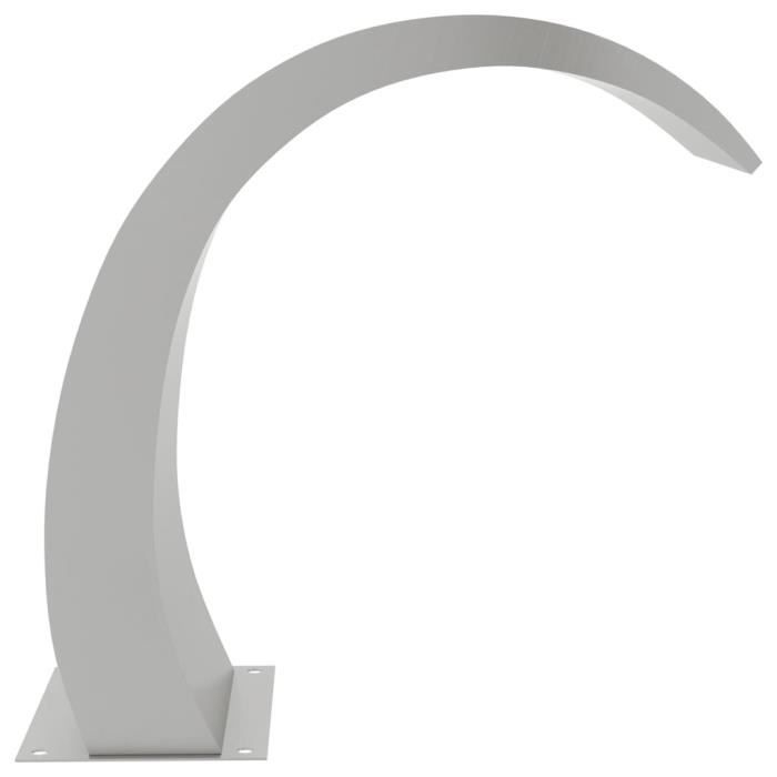 HUA - Fontaines | cascades - Fontaine de piscine 22x60x70 cm Acier inoxydable 304 - YOSOO ...
