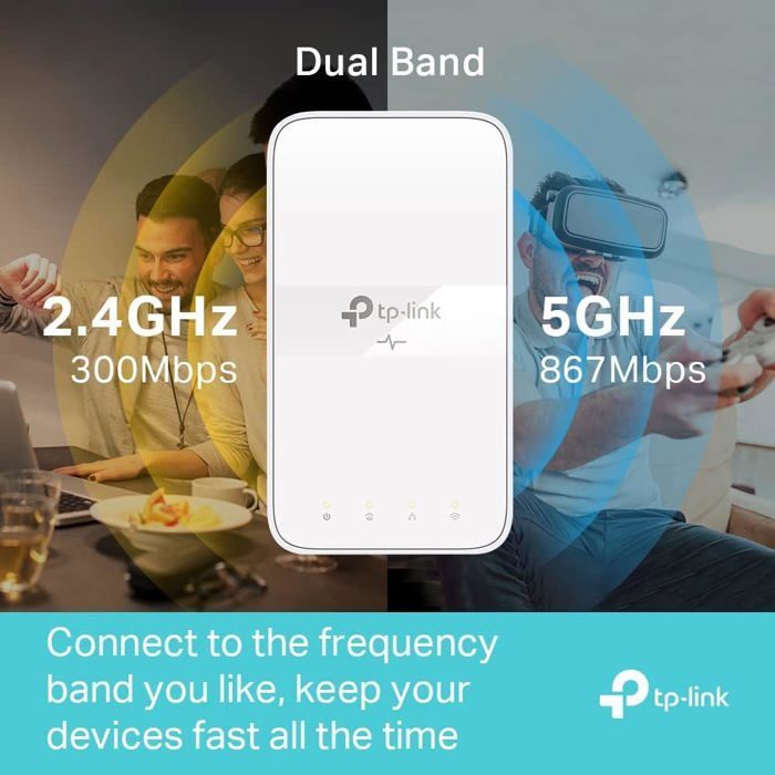 TP-Link TL-WPA7617 KIT Powerline WiFi AC 1200 Mbps - Powerline 1000 ...