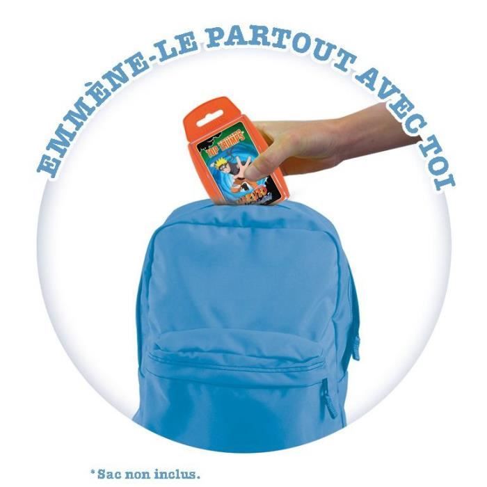 Jeu de cartes Top Trumps Naruto - Winning Moves - 30 cartes - A partir ...